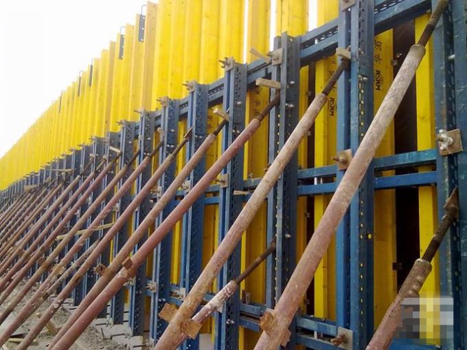 Adjustable Shaft Platform System / Automatic Climbing Formwork For High ...